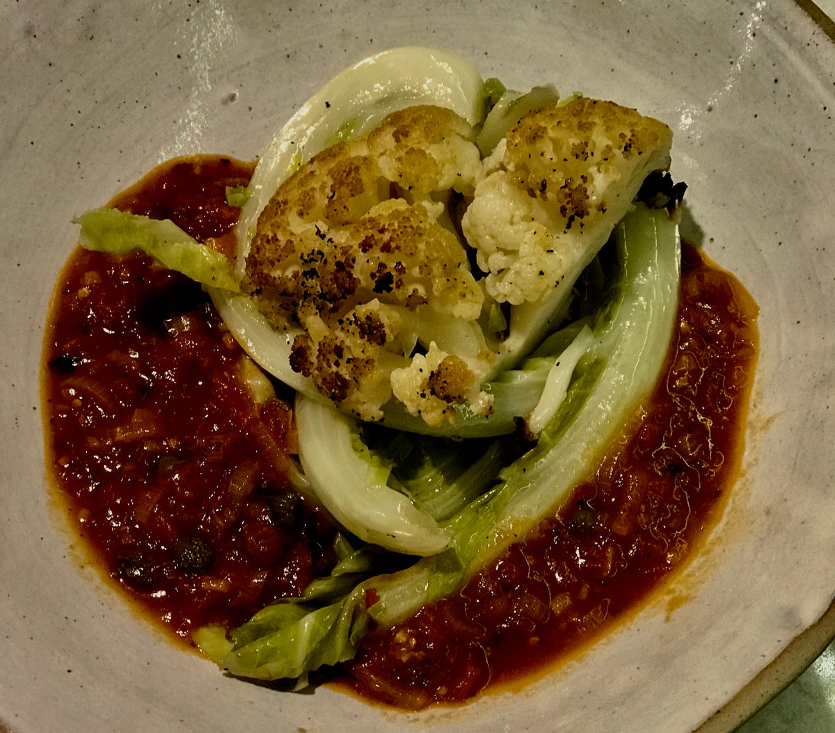 WHOLE ROASTED CAULIFLOWER WITH ANCHOVY SALSA - SERVES 3/4 – Fino Olive ...