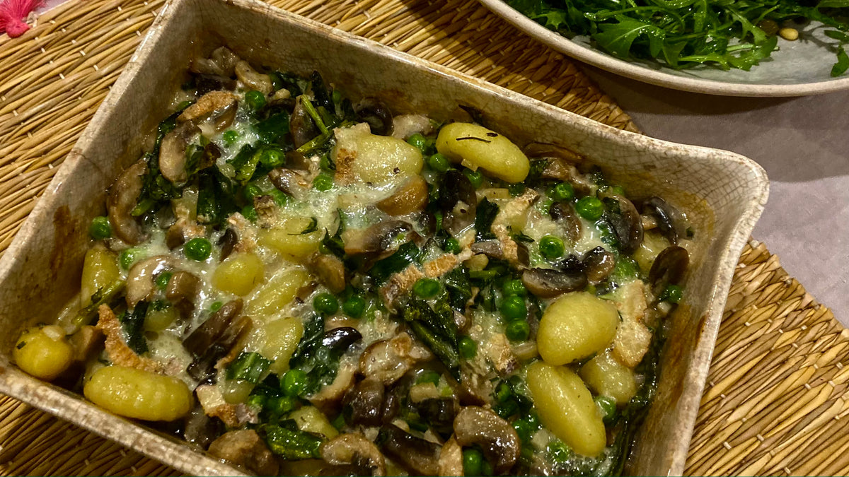 MUSHROOM & TALEGGIO GNOCCHI BAKE – Fino Olive Oil Ltd
